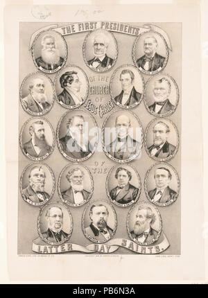 The first presidents of the Church of Jesus Christ of the Latter Day ...