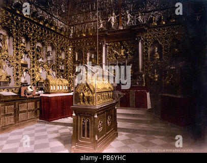 The Treasury of St Ursula in Cologne, Germany, is a collection of ...