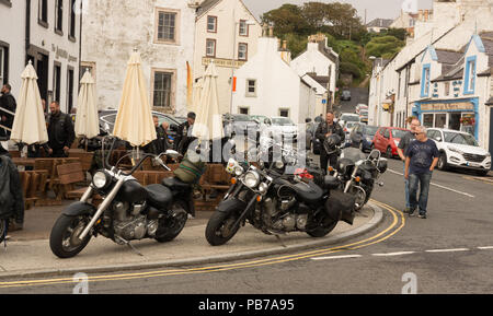 Blue Angels Motorbikers Port Patrick. Scotland. July 2018 Stock Photo ...