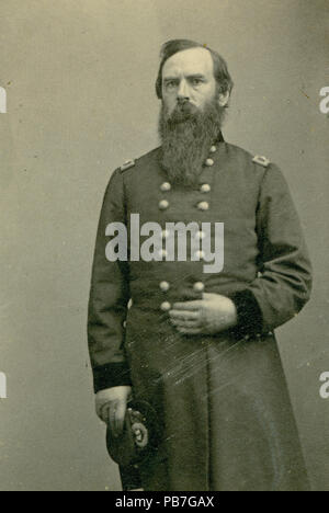 A historical portrait of an unidentified Union soldier from the Maine ...