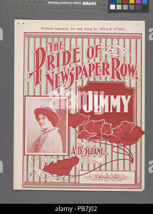 1690 The pride of newspaper row (NYPL Hades-609070-1943044 Stock Photo ...