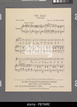 My Jane (NYPL Hades 667946 1956089 Stock Photo - Alamy