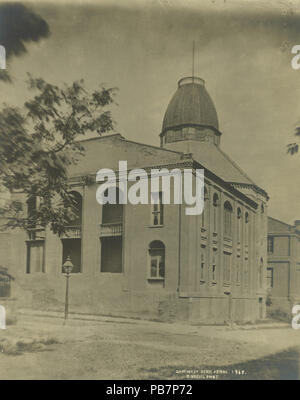 Gratiot Street Prison, 1868. Eighth and Gratiot Street Stock Photo - Alamy