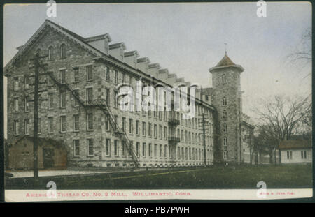 Willimantic Mill 1907 Stock Photo - Alamy