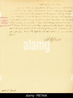 Letter signed Thomas Jefferson, Washington, to N.M. Lewis, December 17 ...