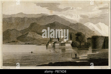 Mosque of the fortress of Ioannina - Holland Sir Henry - 1815 Stock ...