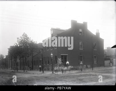 Russell and Menard, southwest corner Stock Photo - Alamy