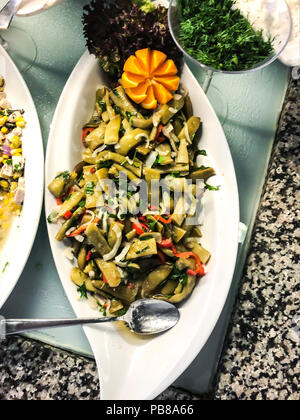Stewed green string beans. Studio Photo Stock Photo - Alamy