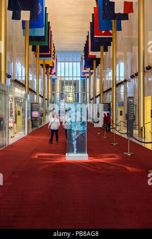 John F. Kennedy Center interior - Washington, DC USA Stock Photo - Alamy