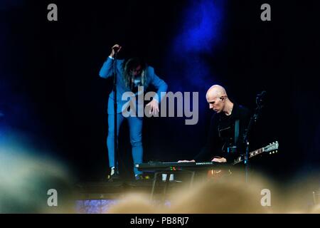Billy Howerdel of A Perfect Circle performs during Louder Than Life ...