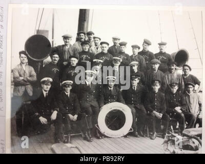 Officers and crew of Tynwald (III Stock Photo - Alamy