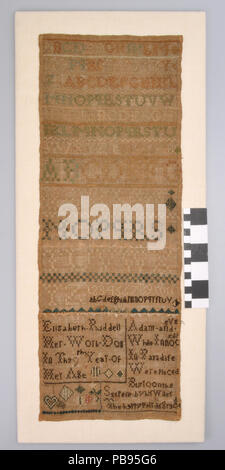 Sampler by Elizabeth Riddell Stock Photo - Alamy