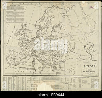 Europe geopolitical map of Europe Stock Photo - Alamy