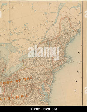 1791 United States and territories, showing the extent of public ...