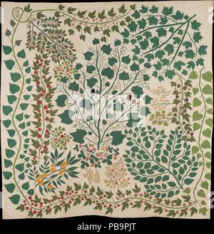 Palampore Tree of Life Quilt, ca. 1815, Made in New England, United ...