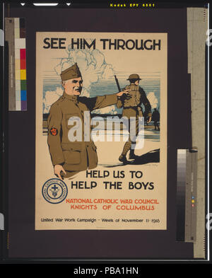 See him Through. Help Us To Help The Boys Stock Photo - Alamy