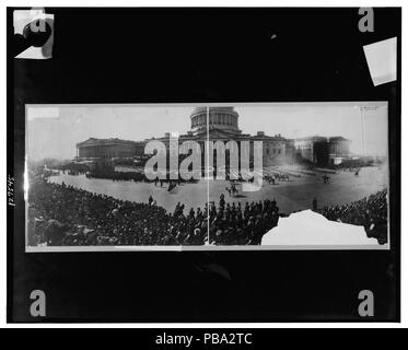Inauguration of President Theodore Roosevelt, March 4, 1905. The Inaugural address, Washington ...