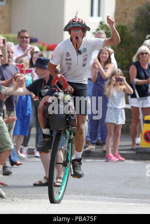 Ed Pratt, 22, returns home to Somerset after three years having ...