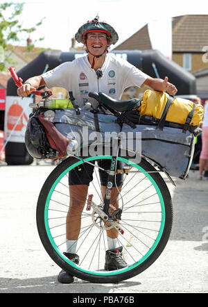 Ed Pratt, 22, returns home to Somerset after three years having ...