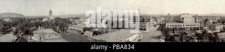 MT Panoramic view of Billings 1915 Stock Photo - Alamy