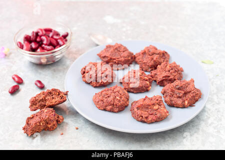 Chocolate Kidney Bean Cookies Stock Photo - Alamy