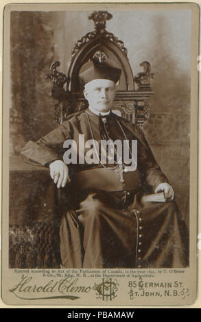 1275 Rt Rev John Sweeney, DD, Bishop of St John, N B (HS85-10-8122 ...