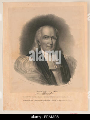 This portrait of Richard Channing Moore, Bishop of the Protestant ...