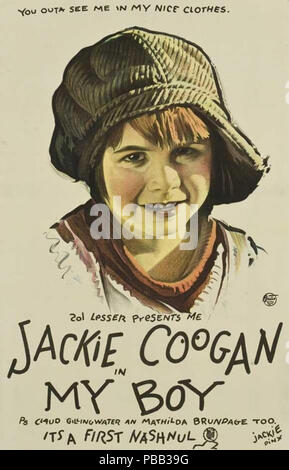My Boy 1921 Poster Stock Photo Alamy