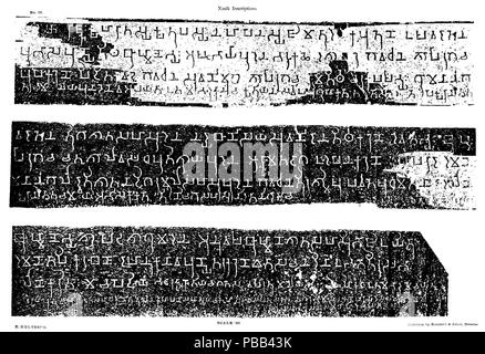 Nasik Cave inscription No 10 Stock Photo - Alamy