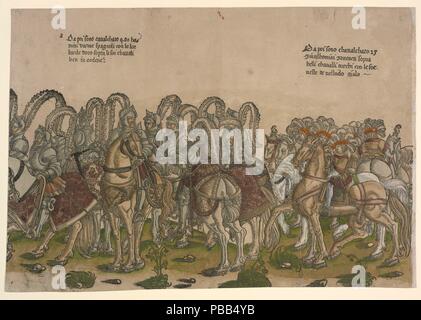 Ceremonial Procession in Bologna on 5 November 1529, on the Occasion of ...