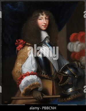Jean Nocret - Louis XIV and Royal Family - From Right - Henrietta Maria of France, Queen of ...