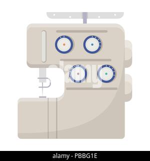 sewing overlock cartoon vector illustration Stock Vector Image & Art ...