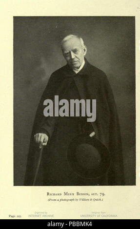 Rev. Richard Benson Stock Photo - Alamy