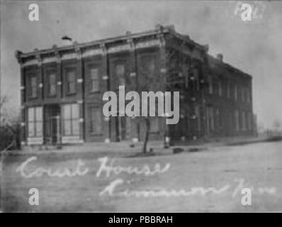 1131 Old Gray County Courthouse Cimarron Kansas 1914 Stock Photo - Alamy