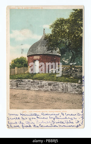 Marblehead, Mass., Old Powder House , Architecture, Magazines Military ...
