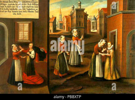 Painted Life of Mary Ward 18 Stock Photo - Alamy