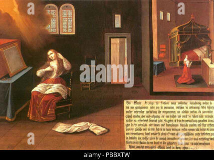 1153 Painted Life of Mary Ward 02 Stock Photo - Alamy