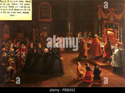 43 Painted Life of Mary Ward 01 Stock Photo - Alamy