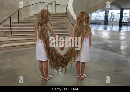 Tunga Twins at Tate Gallery Tate Modern Stock Photo - Alamy