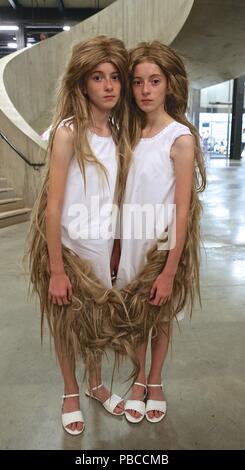 Tunga Twins at Tate Gallery Tate Modern Stock Photo - Alamy
