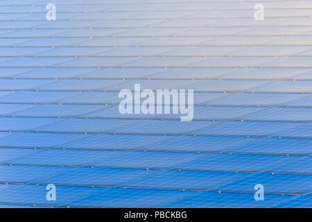 Crystal blue background of photovoltaic panels pattern Stock Photo - Alamy