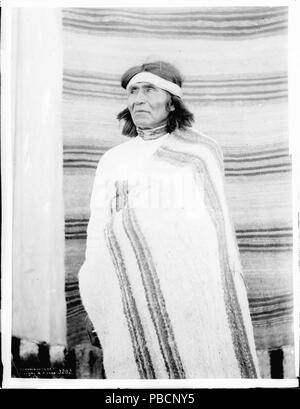 A portrait of Captain Quasula, a Walapai Indian leader from Kingman ...