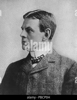 A portrait of David Graham Phillips, an American novelist and ...