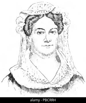 Rachel Jackson, wife of United States President Andrew Jackson, steel ...