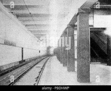 Scollay Under station, January 1916 Stock Photo - Alamy