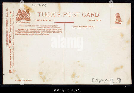 1311 Shakespeare's Country.- Bidford Bridge (NBY 440727 Stock Photo - Alamy