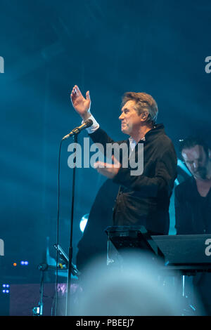 Dublin, Dublin, Ireland. 27th July, 2018. Bryan Ferry (Roxy Music) seen ...
