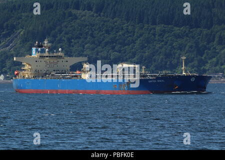 United Ideal, a crude oil tanker operated by Marine Management Services ...