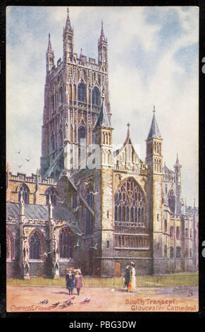 Gloucester Cathedral, south transept Stock Photo - Alamy