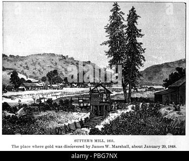 Sutter's Mill site, California Gold Rush, Marshall Gold Discovery State ...
